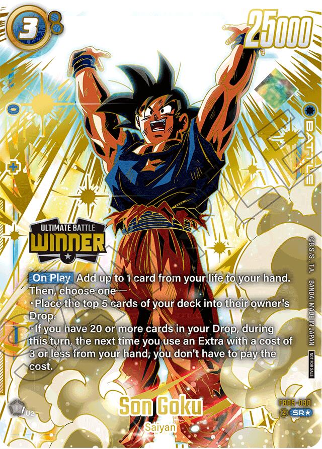 Son Goku (Ultimate Battle 2025 Vol.2 Winner) [Fusion World Tournament