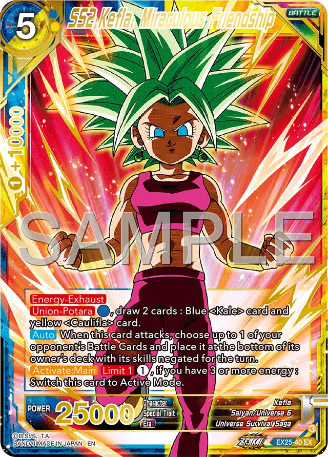 SS2 Kefla, Miraculous Friendship (EX25-40) [Premium Anniversary Box 20