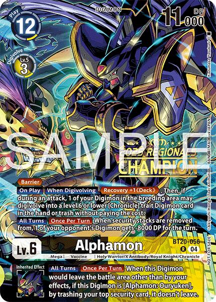 Alphamon [BT20-056] (Regionals 25-26 Season 2 Champion) [Release Speci